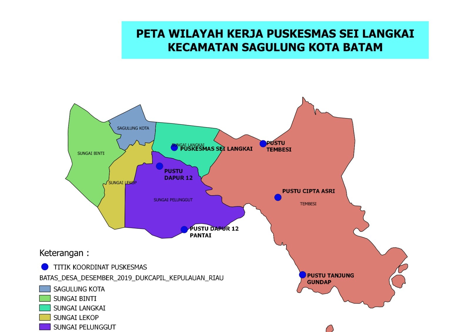 WILAYAH KERJA PUSKESMAS – PUSKESMAS SEI LANGKAI